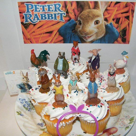 Peter Rabbit | Party Supplies | Peter Rabbit Deluxe Cake Toppers ...